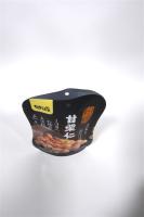 China Printing Aluminum Foil Barrier Shape Plastic Laminated Special POS Bag For Nuts for sale