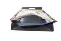 China Safety Food Packaging Laminated Pouches For Oats Aluminum Foil Bag With Punch Handle for sale