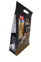China Safety Food Packaging Laminated Pouches For Oats Aluminum Foil Bag With Punch Handle for sale