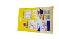China Large Safety Laminator Food Packaging 1.2 Kg 2.64lb Oat Meal With Hand Hole for sale