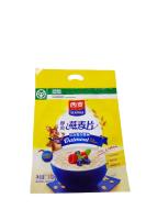 China Large Safety Laminator Food Packaging 1.2 Kg 2.64lb Oat Meal With Hand Hole for sale