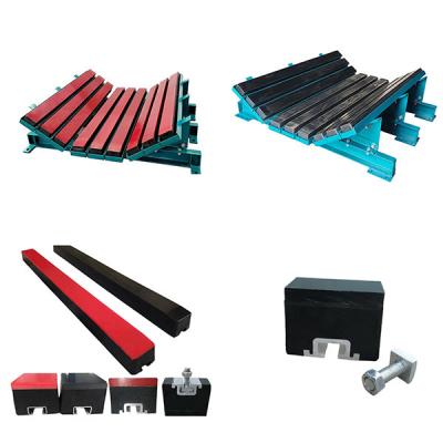 China UHMWPE Wear Resistant Conveyor Impact Bed 100×55mm to 280×100mm for Mining Material Handling for sale