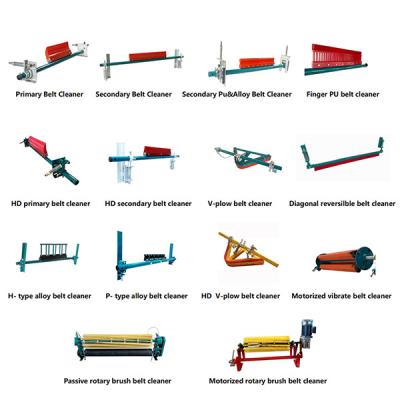 China Polyurethane Conveyor Belt Cleaner for Coal Mining - 450-2400mm Belt Width with Self-Adjusting Spring Tensioners for sale