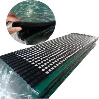 China Conveyor Rubber Ceramic Pulley Lagging with 95% Alumina Tiles and 13 kN/m CN Bonding Strength for Industrial Applications for sale