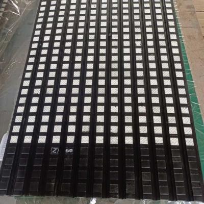 China Semi Ceramic Pulley Lagging with Bonding Layer Backed Alumina Ceramic Tiles - 12mm to 25mm Thickness, 500mm Width for sale