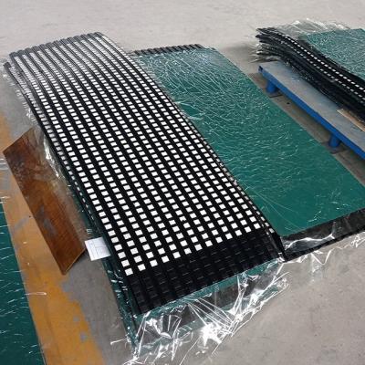 China High Wear Resistant Ceramic Pulley Lagging Sheet Material 12-20mm Thickness 500mm Width for Conveyor Systems for sale
