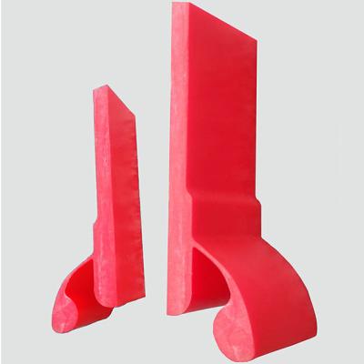 China Dual Seal Polyurethane Conveyor Skirting 16mm Thickness 120-190mm Width for Transfer Point Sealing for sale