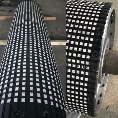 China Cn Bonding Layer Backed Ceramic Pulley Lagging 95% Alumina 12mm 15mm 20mm for sale