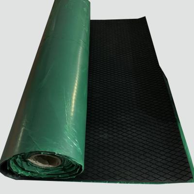 China 12mm Vulcanized Bonding Layer Conveyor Pulley Lagging with 20 MPa Tensile Strength and 650% Elongation for sale