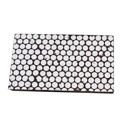 China Anti-Impact Alumina Ceramic Rubber Composite Liner 12-63mm Thickness for Industrial Wear Protection for sale
