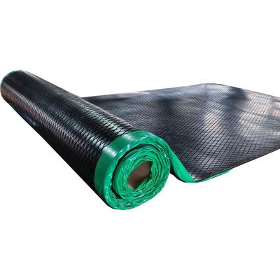 China CN Layer Backed Plain Pulley Rubber Lagging Lining 8-15mm Thickness for Conveyor Belt Systems for sale