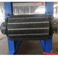 China Diamond Groove Rubber Lagging Sheet for Conveyor Roller - 12mm/15mm/20mm Thickness, 137mm Width for sale