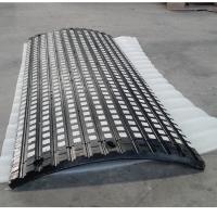 China Bolt On Conveyor Pulley Lagging Replaceable Rim Ceramic Rubber Pulley Lagging for sale