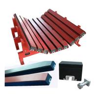 China Conveyor Impact Bed Support System with 500-2000mm Belt Width Range and Heavy-Duty 280x100mm Impact Bars for sale
