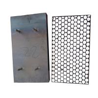 China Impact Resistant Ceramic Wear Liner 300x300x50mm for Coal Mining and Opencast Operations for sale