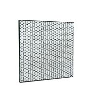 China 100x100mm Square Alumina Ceramic Wear Plate Liner with 92-95% Al2O3 Content for Chute Hopper Protection for sale