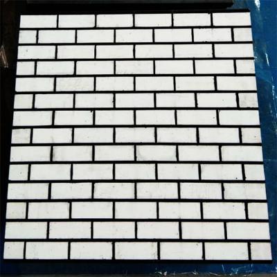 China 92% Alumina Ceramic Liner 500x500x20mm Ceramic Rubber Wear Plate with 3.64 g/cm³ Density for sale