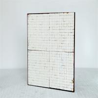 China Industrial Ceramic Chute Lining with 92% Al₂O₃ Alumina and Polyurethane Magnet Backing - 300x300x50mm and 250x250x36mm Options for sale
