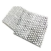 China Ceramic Embedded Rubber Wear Liner 300x300x50mm with Steel Backing Plate for Industrial Abrasion Protection for sale