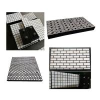 China 99% Alumina ZTA Ceramic Wear Plate Lining Steel Backed - 300x300x50mm & 250x250x36mm Options for Mining Equipment Protection for sale