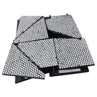 China Customized Wear Rubber Ceramic Liners 12-63mm Thickness for Industrial Chute Protection for sale