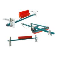 China Premium Polyurethane Conveyor Belt Cleaner Scraper 2200mm Width with One-Piece Urethane Blade for Mining & Material Handling for sale