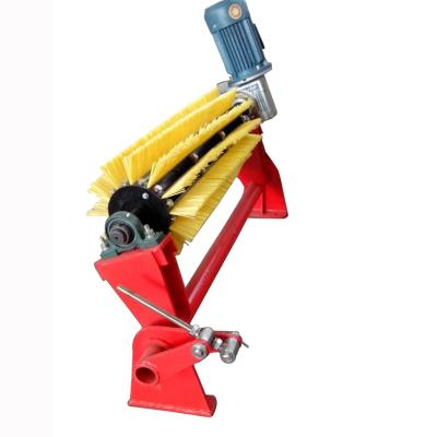 China Motorized Rotary Brush Belt Cleaner with Nylon66 Bristles for Mining Conveyor Systems - Custom Voltage Options for sale