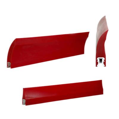 China Polyurethane Conveyor Belt Cleaner Scraper Blade 450-2400mm Width Range for Ports and Terminals for sale