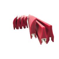 China Polyurethane Wear Conveyor Belt Cleaner Replaceable For Mining/Cement/Port for sale