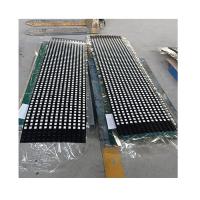 China High Abrasion Resistant Ceramic Pulley Lagging 92% Alumina Mohs 9 Hardness for Conveyor Systems for sale