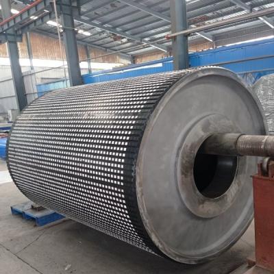 China Mining Conveyor Pulley Rubber Ceramic Lagging 10m Length with 21 kN/m Bonding Strength for sale
