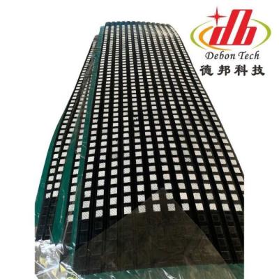 China Alumina Ceramic Conveyor Belt Pulley Lagging 20mm x 20mm Tiles 500mm Width with 3-5x Longer Service Life for sale