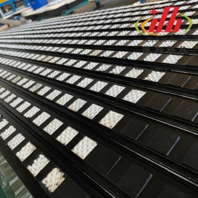 China Wear Resistant Conveyor Drum Rubber Ceramic Pulley Lagging Sheet 12-25mm Thickness 500mm Width for sale