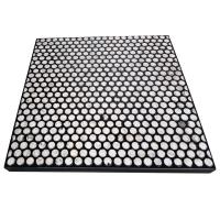 China Rectangle Ceramic Wear Liner Mohs 9 Hardness High Temperature Resistance Custom Sizes for sale