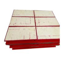 China Alumina Ceramic Wear Liner Mohs 9 Hardness Abrasion Resistant Plate for Mining for sale