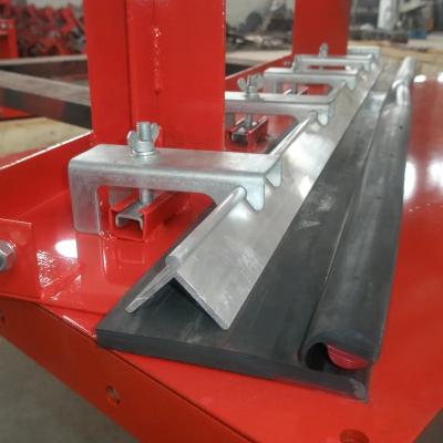 China Mining Conveyor Skirt Board Rubber PU Double Seal Skirting 30m Length 14mm Thick for sale