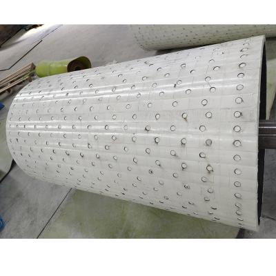 China High Wear Resistant Ceramic Direct Bond Pulley Lagging Coating for sale