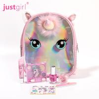 China Pink Furry Plastic Pretend Makeup Set for sale