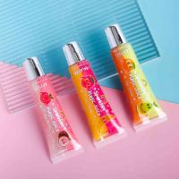 China Private Label Rainbow Fruity Glitter Essence Lip Gloss For Kids OEM ODM Available for sale