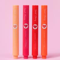 China Heart Shaped Long Lasting Waterproof Lipstick Sexy Red Matte Creamy Lipstick 1.5g for sale