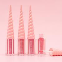 China Multi Colors Cute Lip Gloss Essence Clear Lip Gloss BSCI  ISO22716 Certified for sale