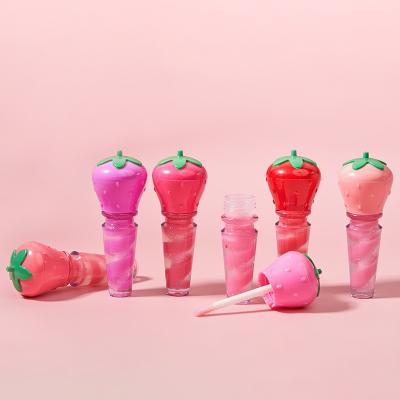 China Shimmer Effect Essence Lip Gloss With Strawberry Fruity Fragrance for sale
