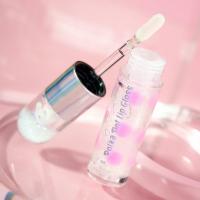 China Beautiful 6ml Polka Dot Essence Lip Gloss Featured With Tube Packaging for sale