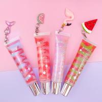 China Kids Lip Gloss With Cute Keychain for sale