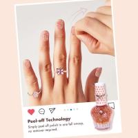China Customization Water Based Peelable Nail Polish 10ml  Vibrant Colors for sale