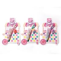 China Non Toxic Fruit Flavored Little Girls Lip Gloss With Shimmering Glitter for sale