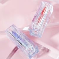 China Beautiful Marbling 3 Colors Cream Satin Lipstick 24 Hour Waterproof Lipstick for sale