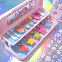 China OEM Easy To Use Childrens Makeup Sets Pretend Make Up Kit Kid Approved for sale
