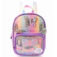 China OEM ODM Childrens Washable Make Up Set With Cute Butterfly Backpack for sale