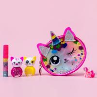 China Assorted Colors Glow In Dark Childrens Make Up Kits For Birthday Parties for sale